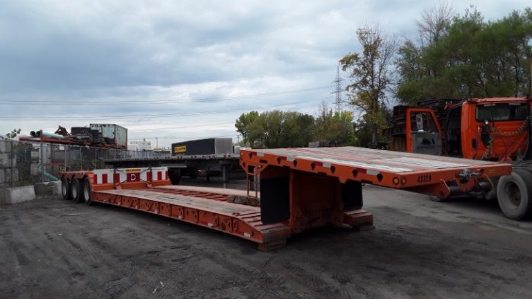 Fardier mécanique Manac 3 essieux !!!! VENDU!!!! – Groupe Bellemare